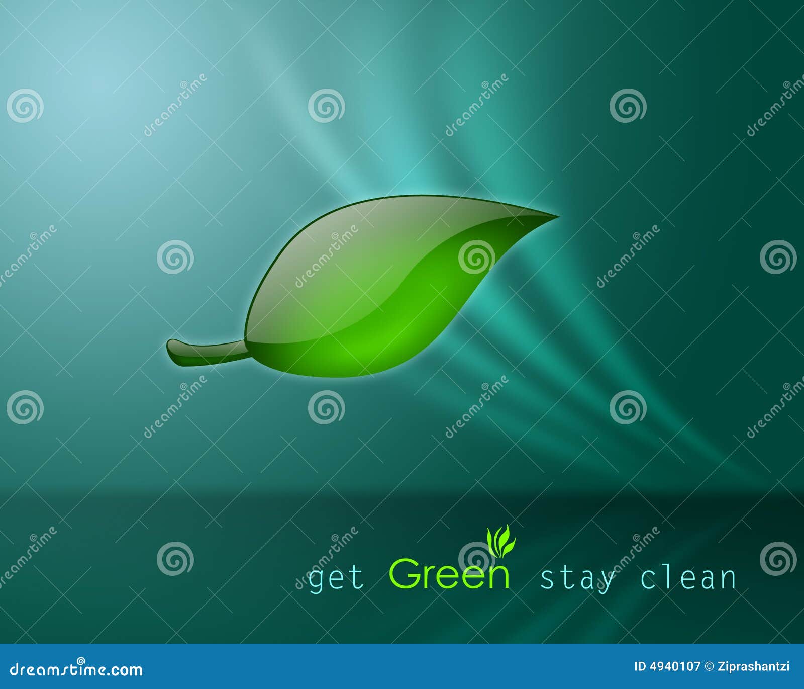 Get Green Stay Clean stock illustration. Illustration of texture - 4940107