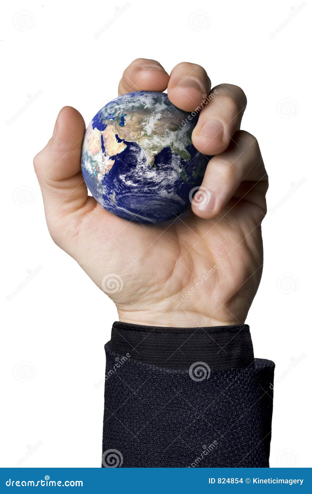 Get a Grip on Global Business Stock Photo - Image of business, power ...