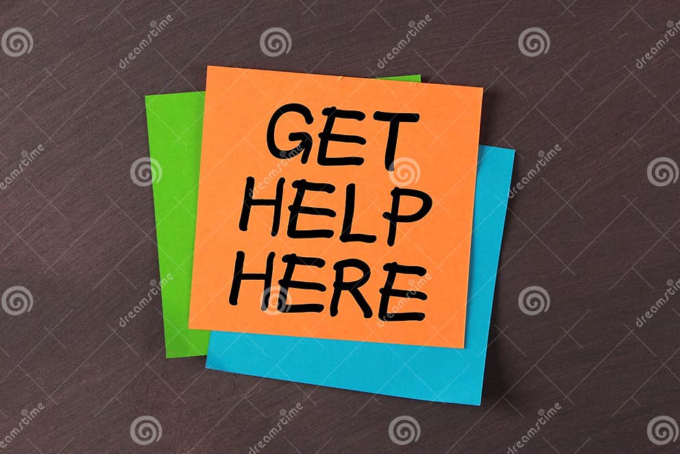 Get Help Here stock image. Image of advisor, answering - 45598025