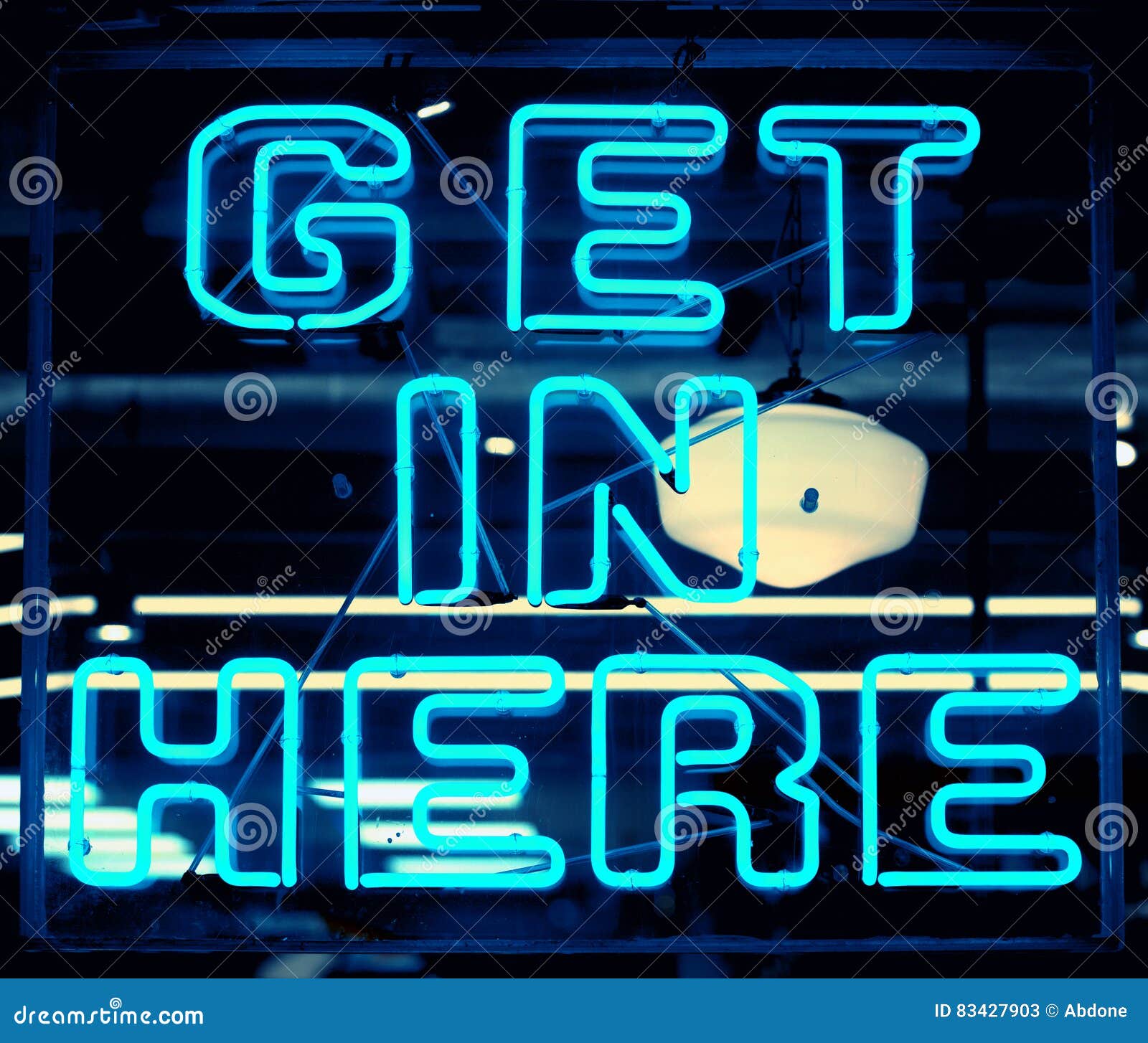 Get in Here sign stock image. Image of food, open, notice - 83427903