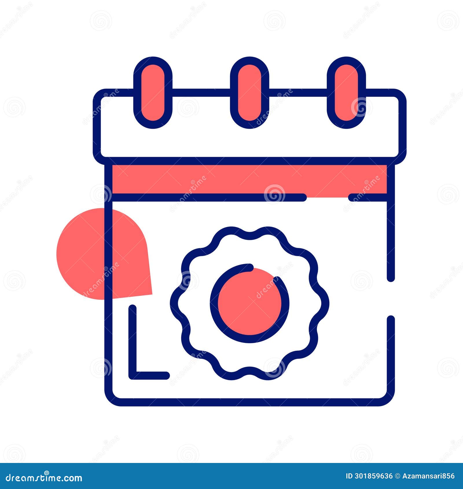 Get Hold this Catchy Vector of Calendar, Concept Icon of Schedule Stock ...