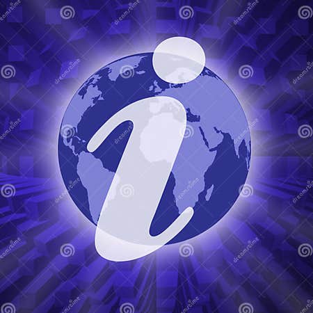 Get Information stock illustration. Illustration of round - 123995