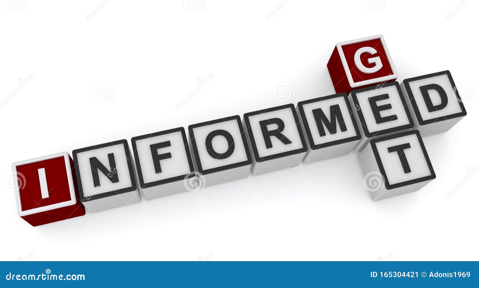 Get Informed Word Blocks Royalty-Free Stock Photography | CartoonDealer ...