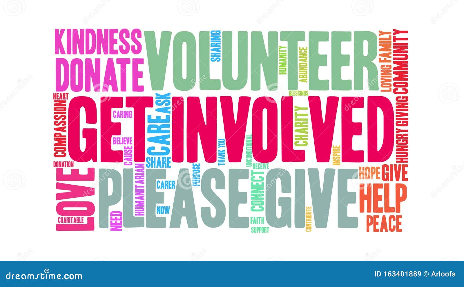 Get Involved Animated Word Cloud Stock Video - Video of humanity ...