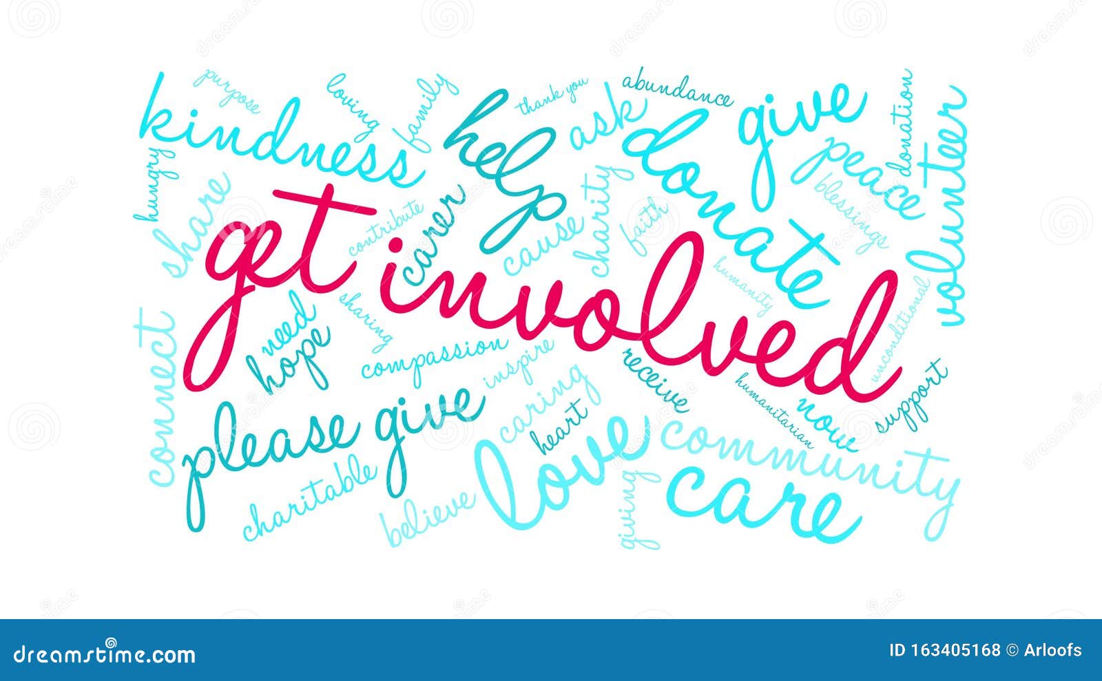 Get Involved Animated Word Cloud Stock Footage - Video of giving ...