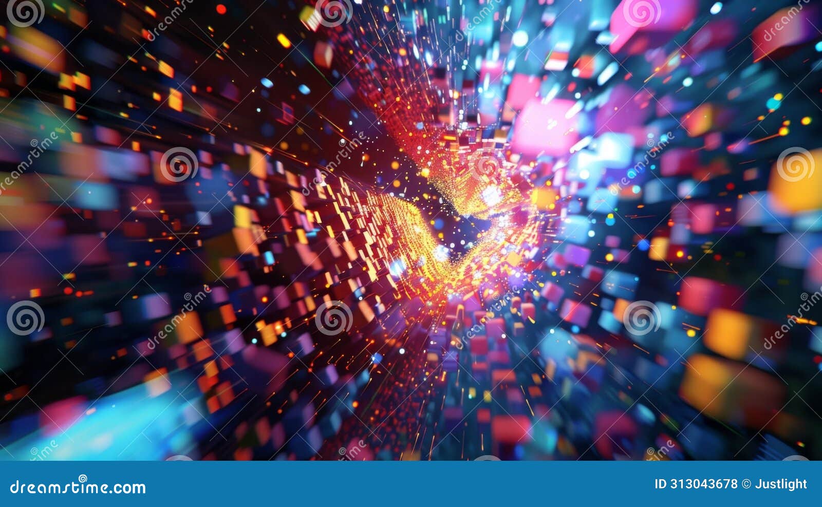 Get Lost in a Maze of Vibrant Patterns and Colors with these Digital ...