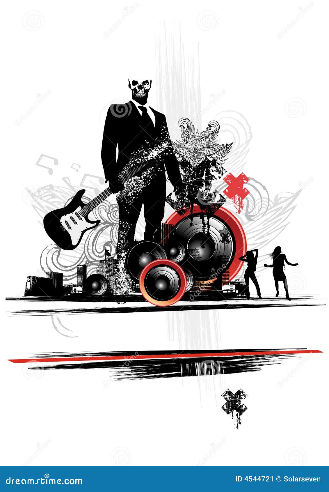 Get Loud stock illustration. Illustration of youth, culture - 4544721