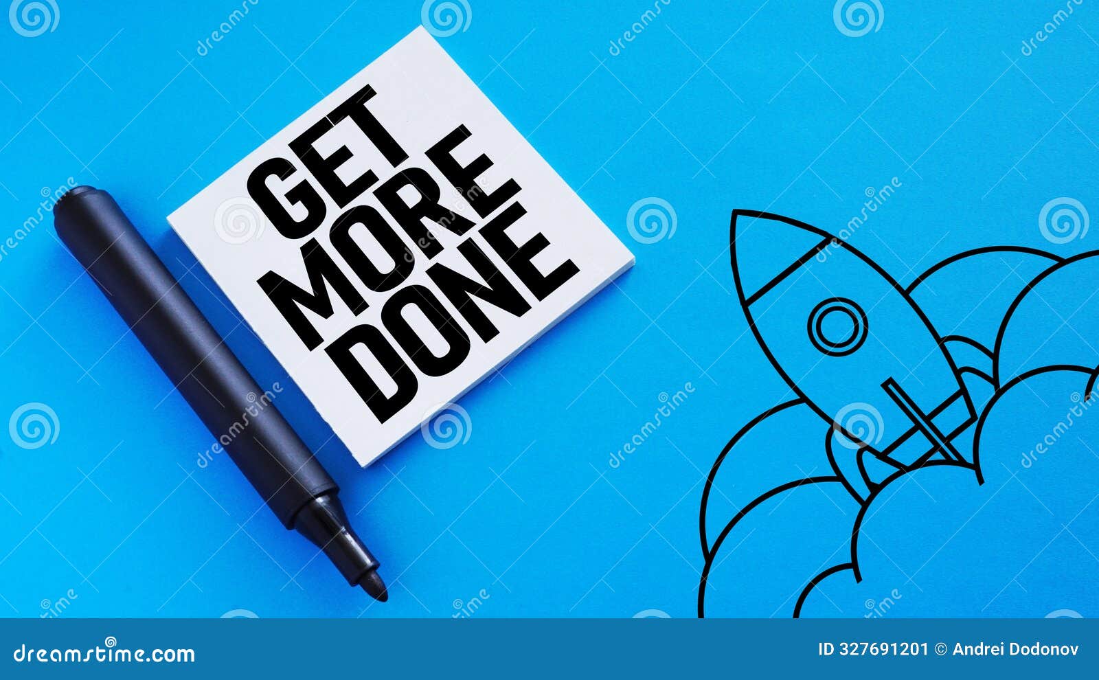 Get More Done or Be More Productive is Shown Using the Text Stock Image ... Get More Done or Be More Productive is Shown Using the Text Stock Image ...