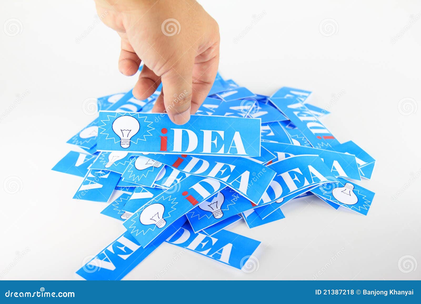 Get More Idea stock photo. Image of achievement, business - 21387218