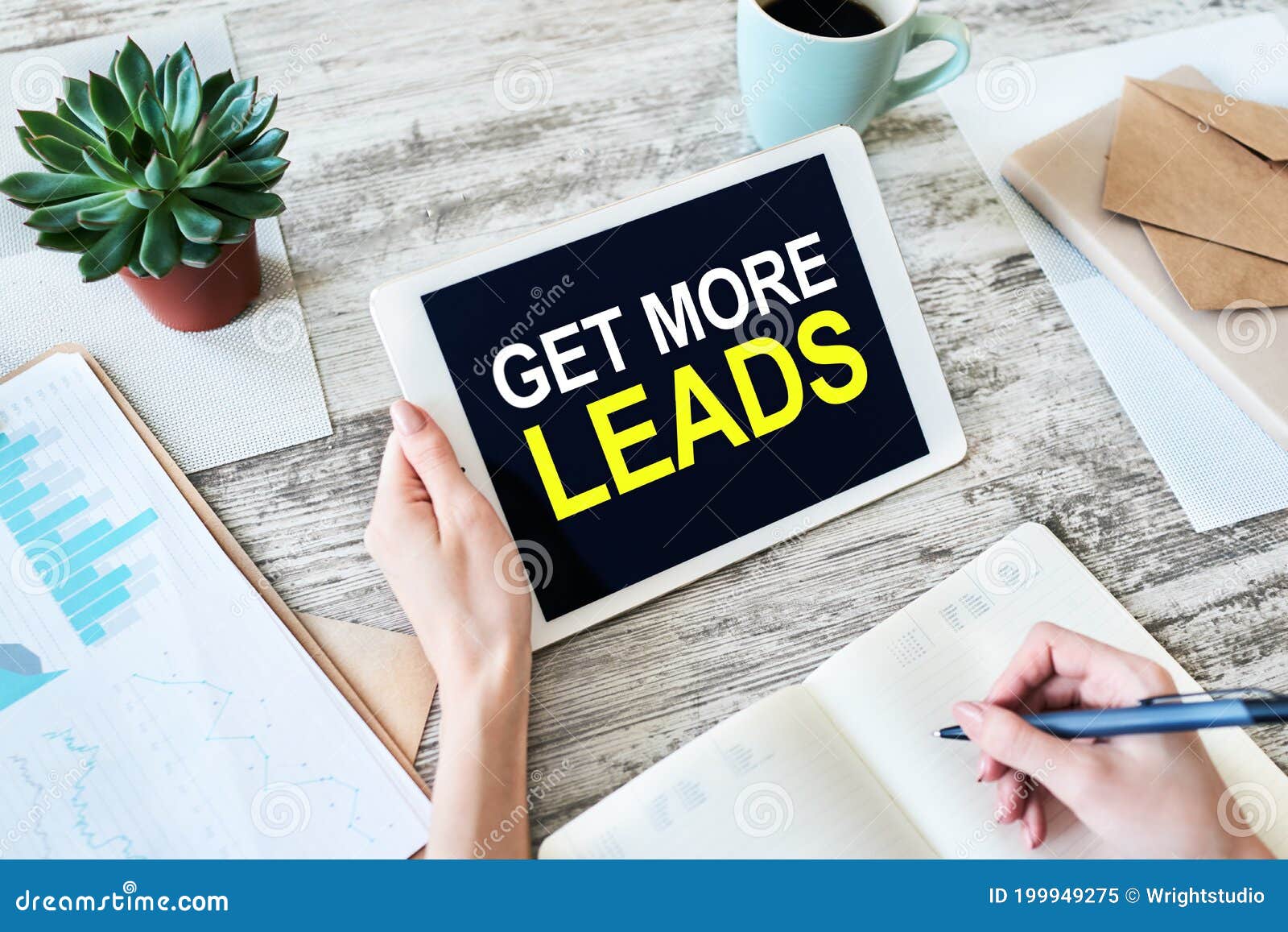 Get More Leads Banner. Digital Marketing and Sales Increase Concept on ... Get More Leads Banner. Digital Marketing and Sales Increase Concept on ...