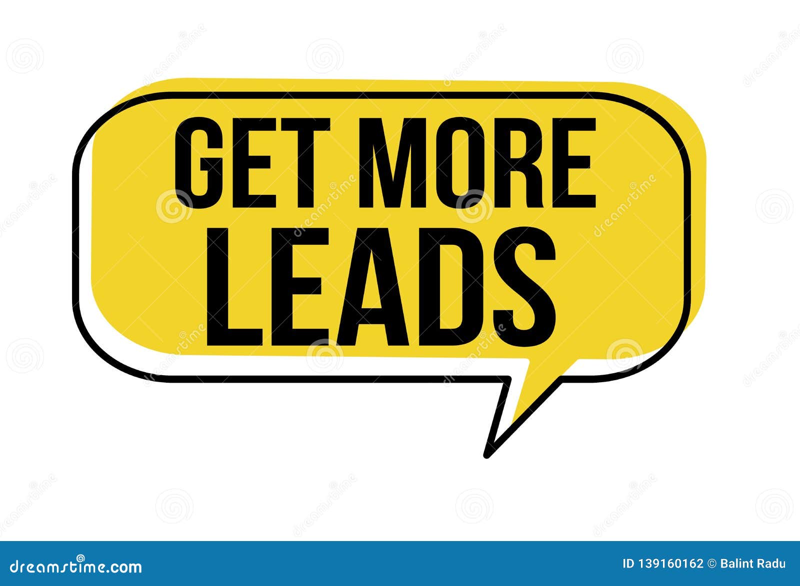 Get More Leads Speech Bubble Stock Vector - Illustration of client ... Get More Leads Speech Bubble Stock Vector - Illustration of client ...