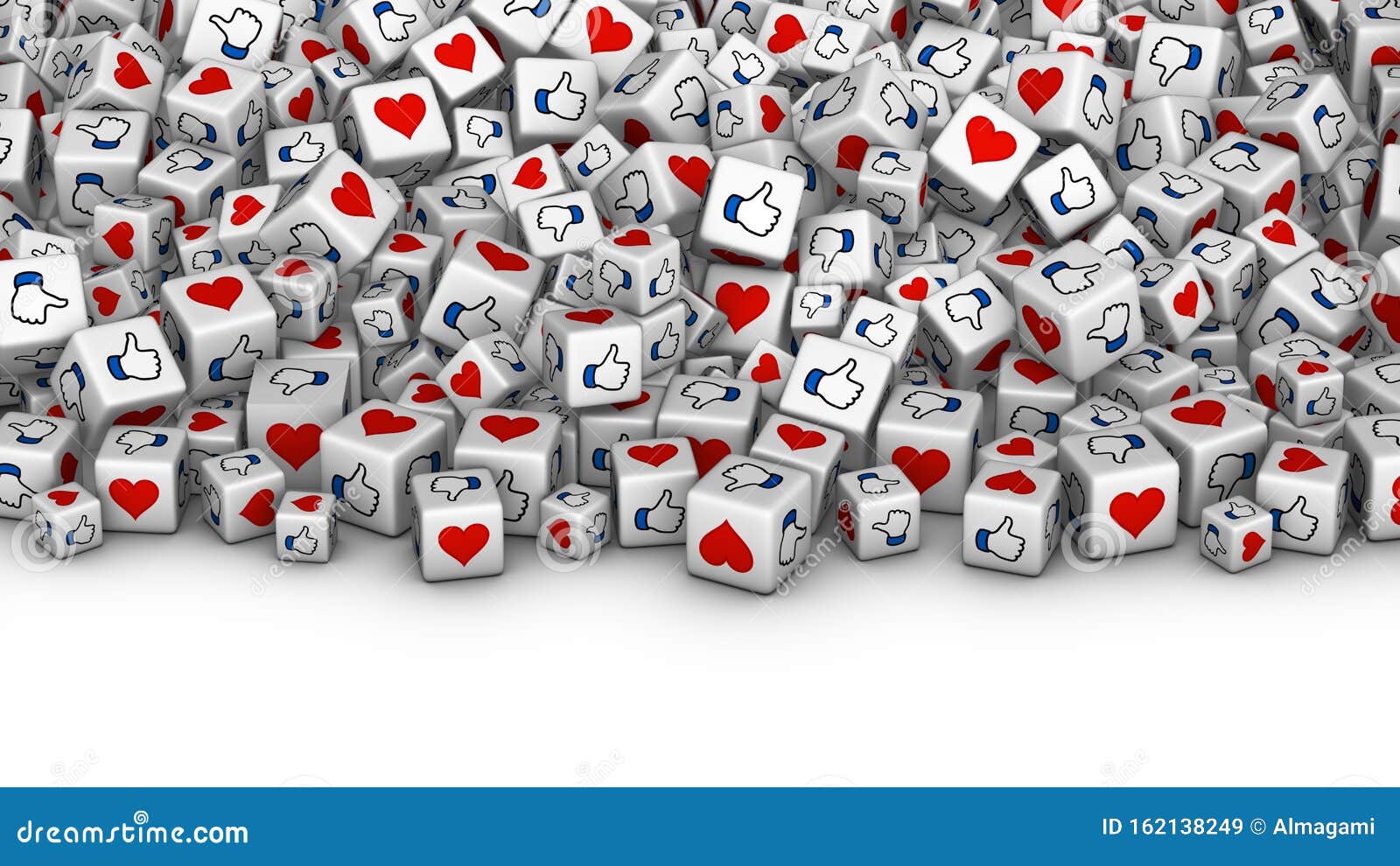 Get More Likes. Social Media Like and Heart Icon Stock Illustration ...