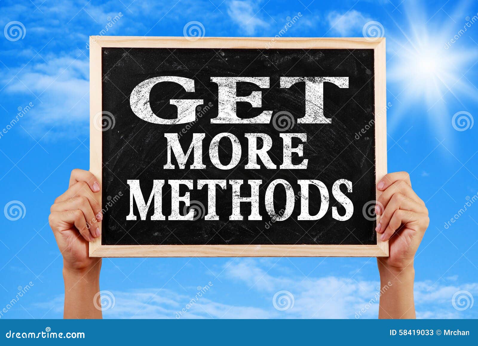 Get More Methods stock image. Image of brainstorming - 58419033