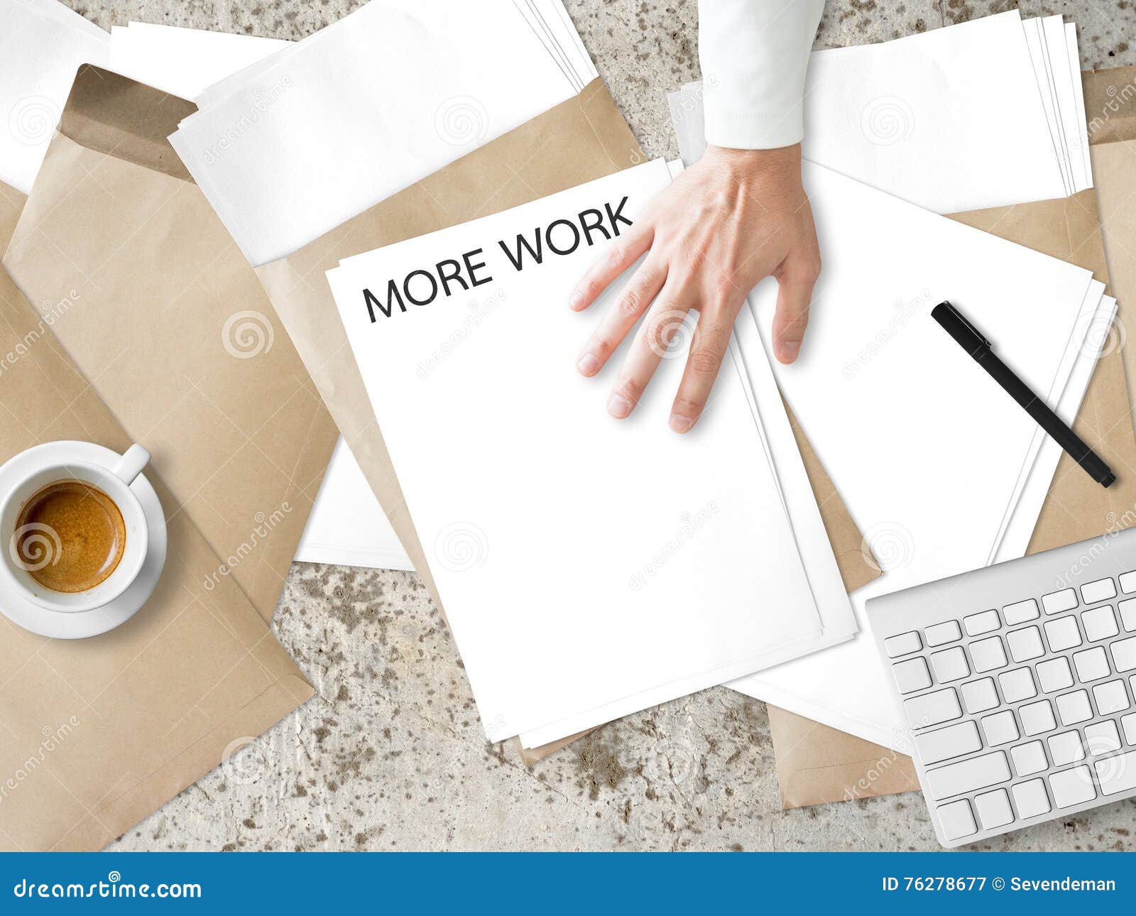 Get more work. stock image. Image of manager, task, boss - 76278677