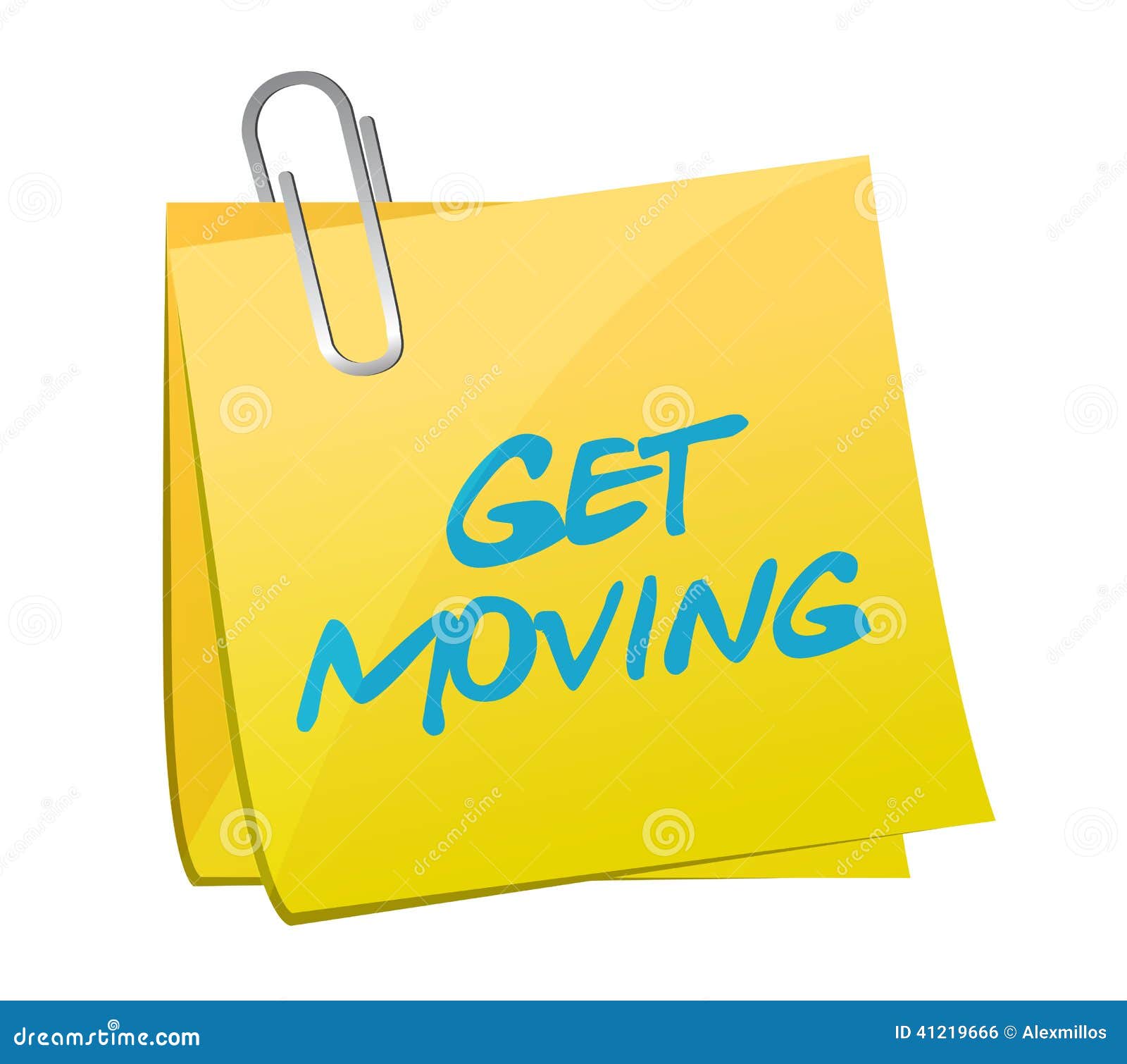 Get Moving Post Illustration Design Stock Illustration - Illustration ...