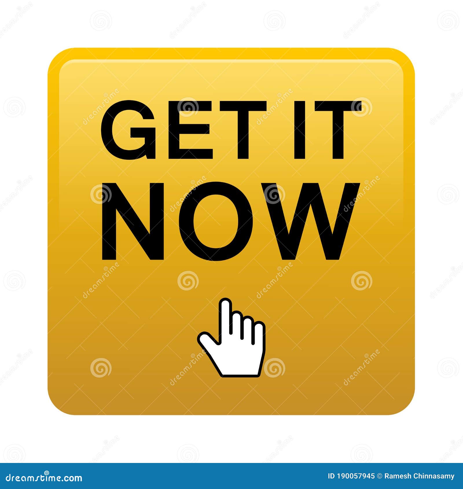 Get it now button stock vector. Illustration of internet - 190057945
