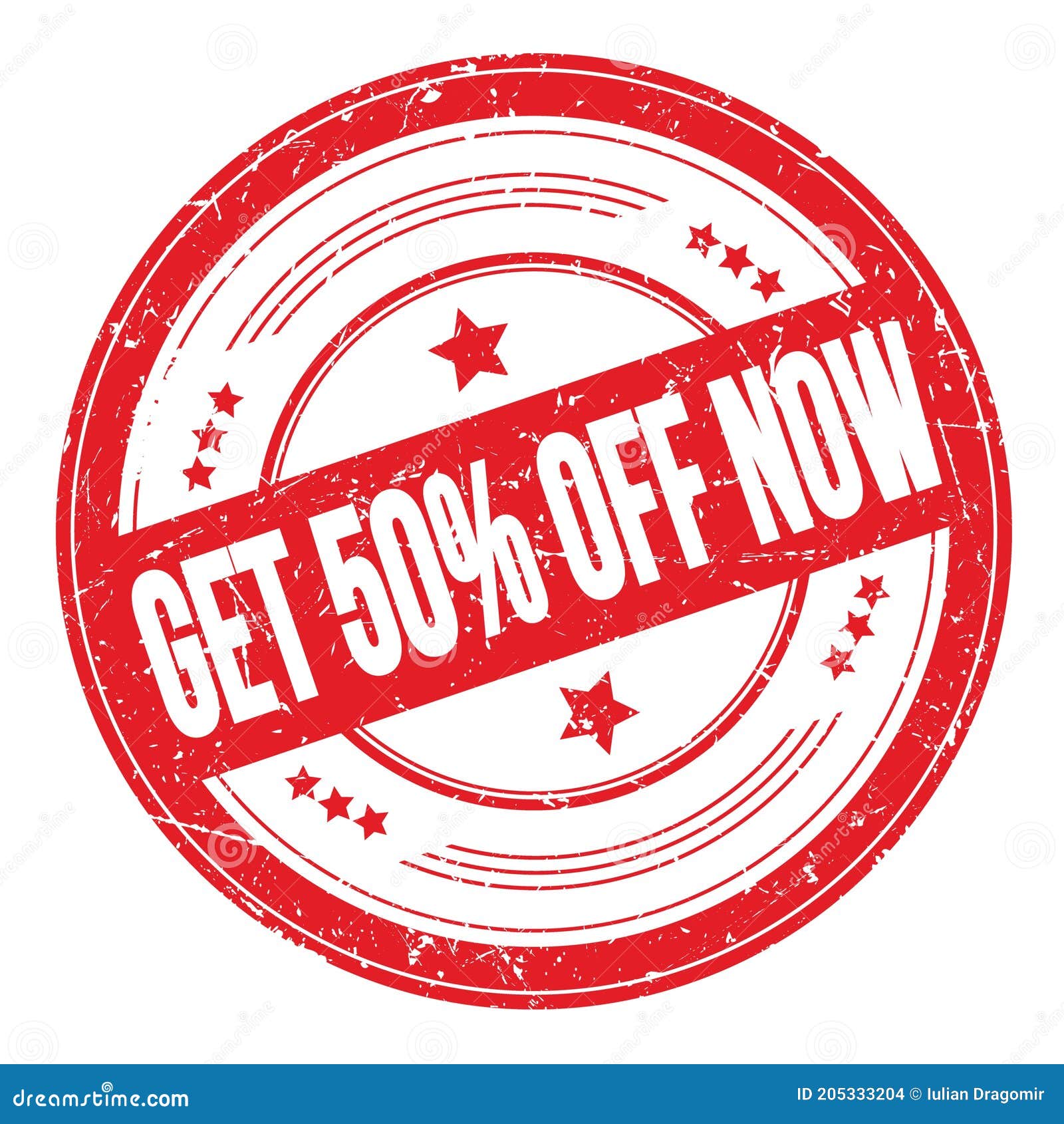 GET 50 OFF NOW Text on Red Round Grungy Stamp Stock Illustration ... GET 50 OFF NOW Text on Red Round Grungy Stamp Stock Illustration ...