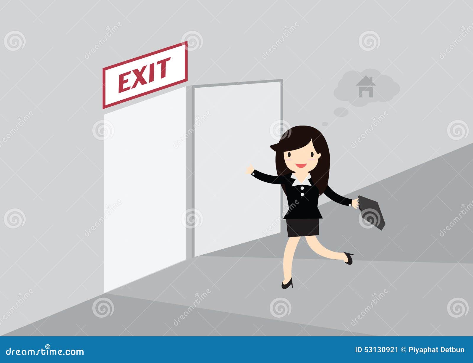 Running Man And Exit Door Sign. Vector Icon, Safety Symbol. Escape Help ...