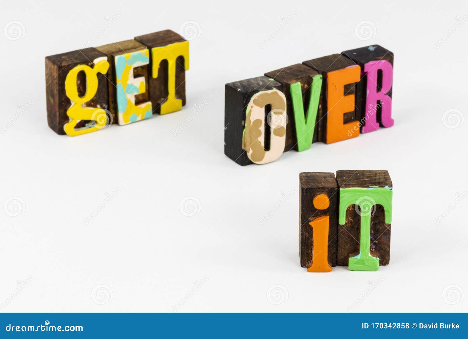 Get Over it Hurdle Difficulty Smile Move on Forward Stock Photo - Image ...
