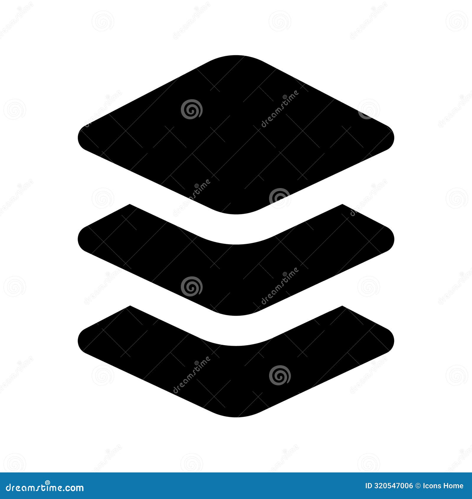 Get this Perfectly Designed Icon of Layers in Modern Style Stock Vector ...
