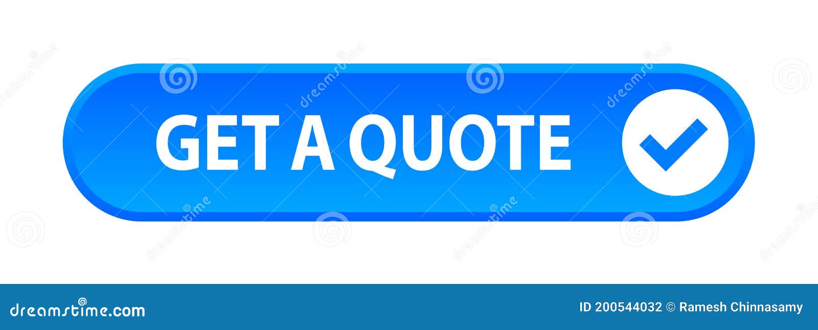 Get a quote button stock vector. Illustration of glassy - 200544032
