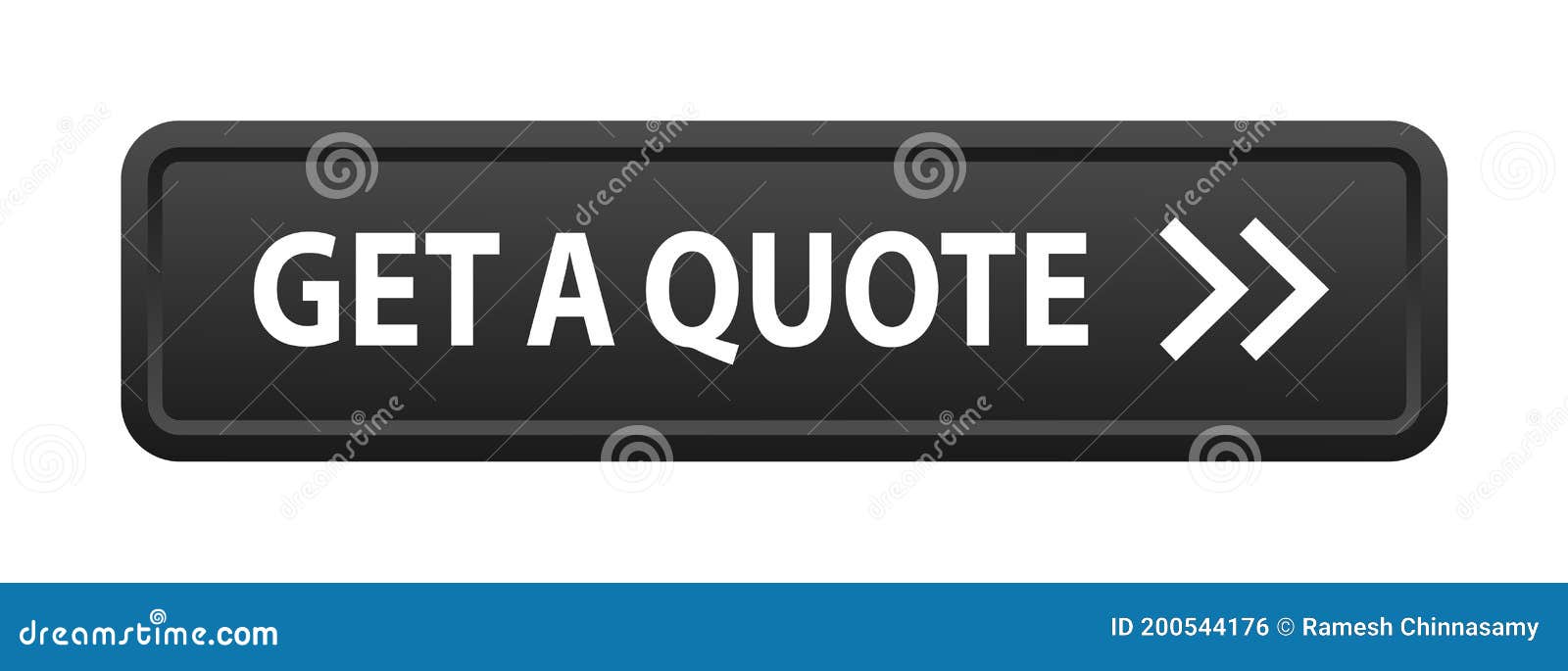 Get a quote button stock vector. Illustration of client - 200544176