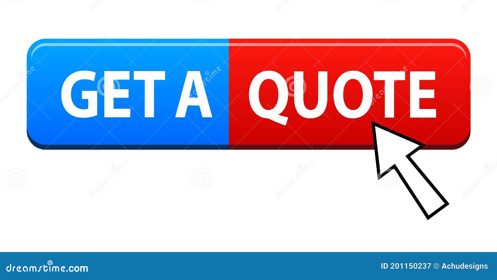 Get a quote button stock vector. Illustration of choose - 201150237