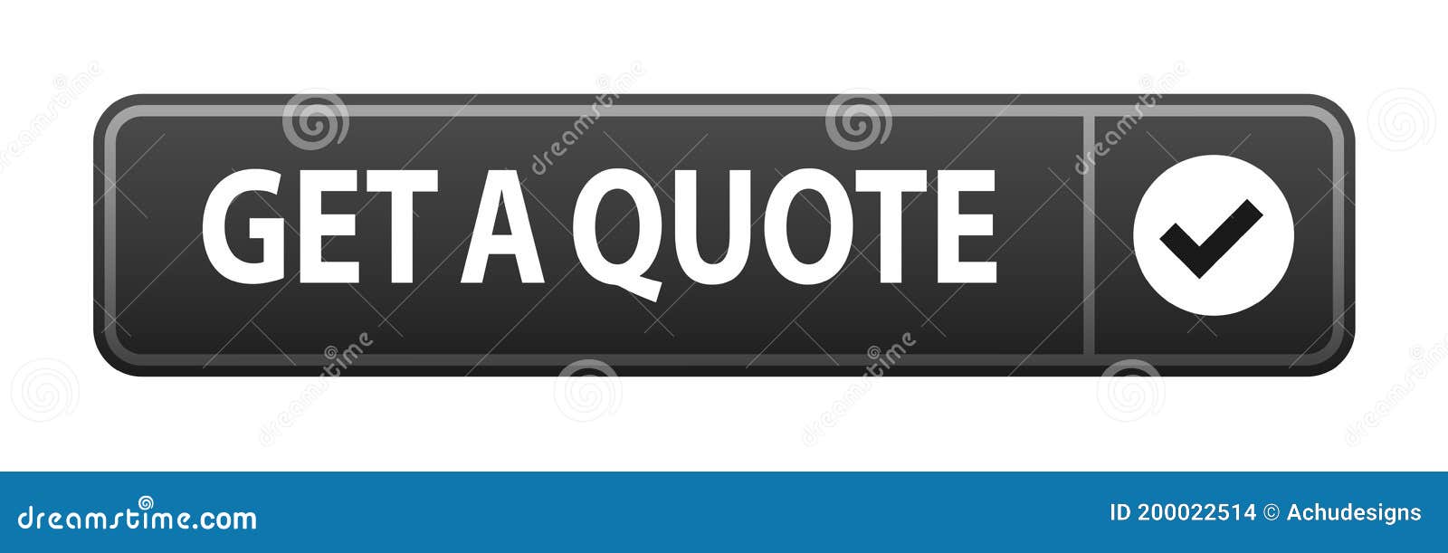 Get a quote button stock vector. Illustration of good - 200022514