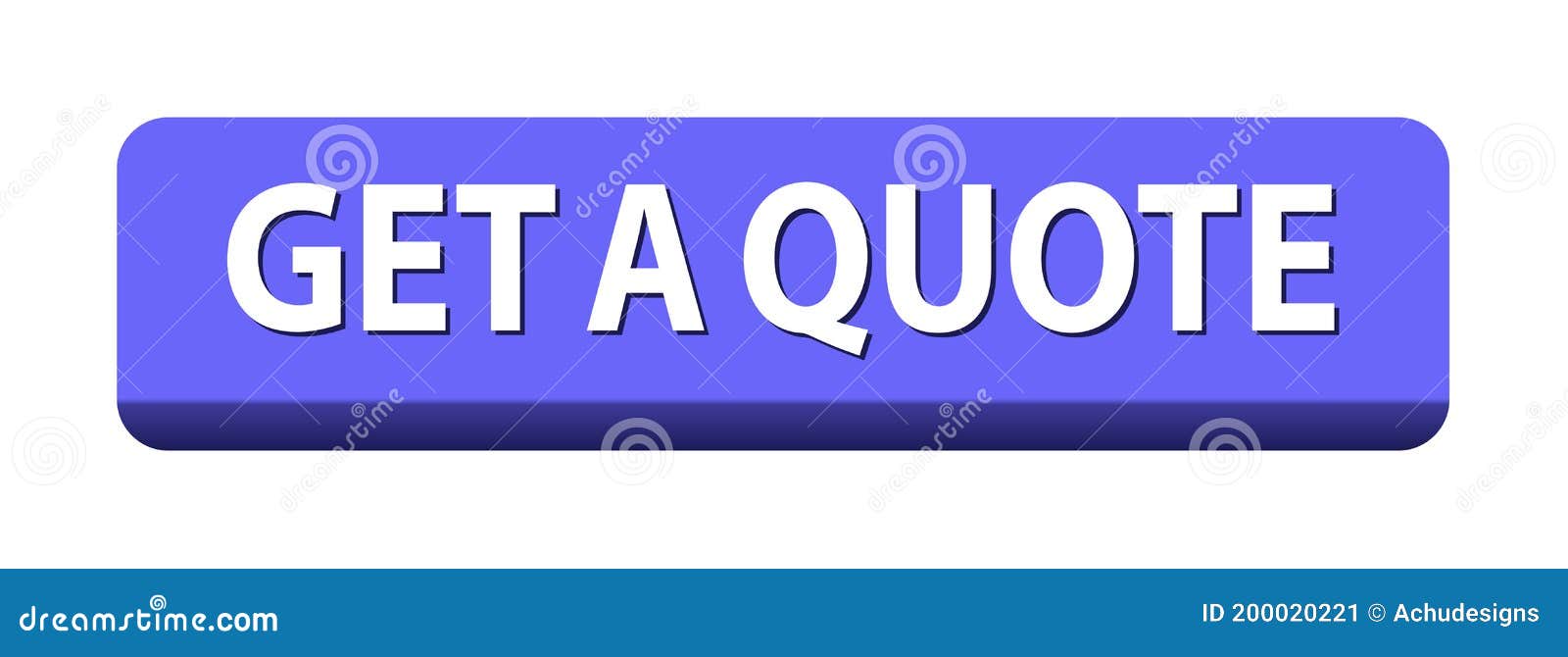 Get a quote button stock vector. Illustration of button - 200020221