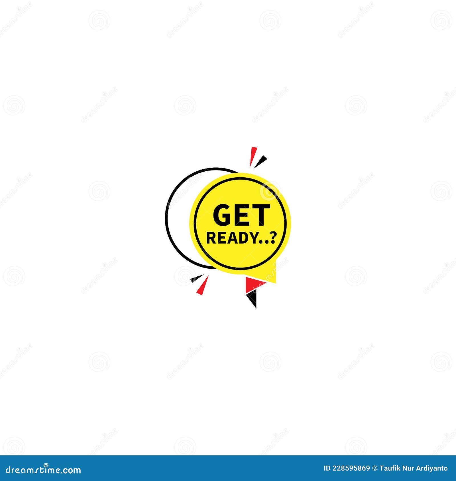 Get Ready Icon Design Template Vector Stock Vector - Illustration of ...