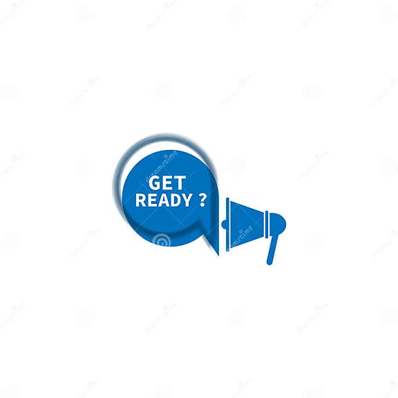 Get Ready Icon Design Template Vector Stock Illustration - Illustration ...