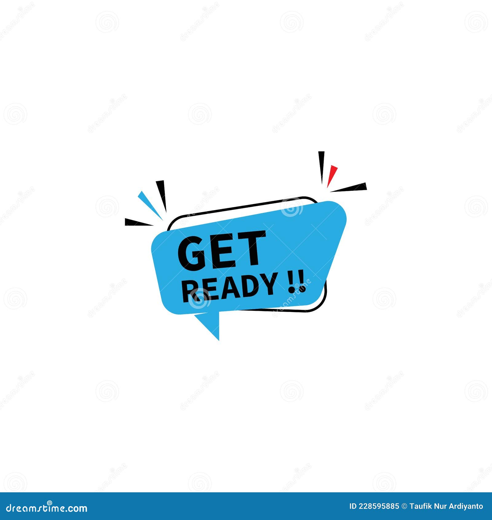 Get Ready Icon Design Template Vector Stock Illustration - Illustration ...