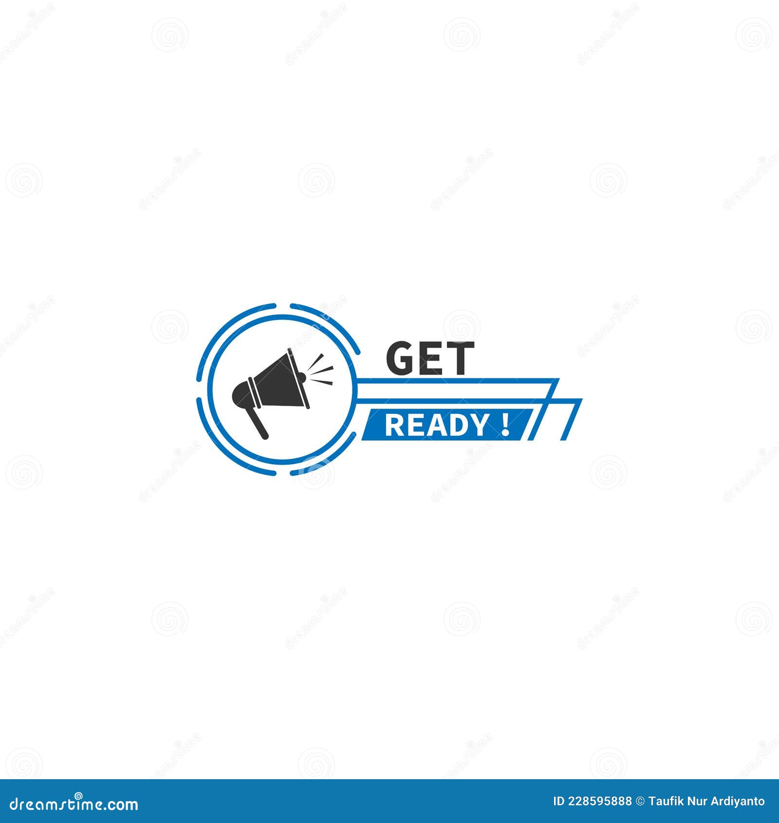 Get Ready Icon Design Template Vector Stock Illustration - Illustration ...