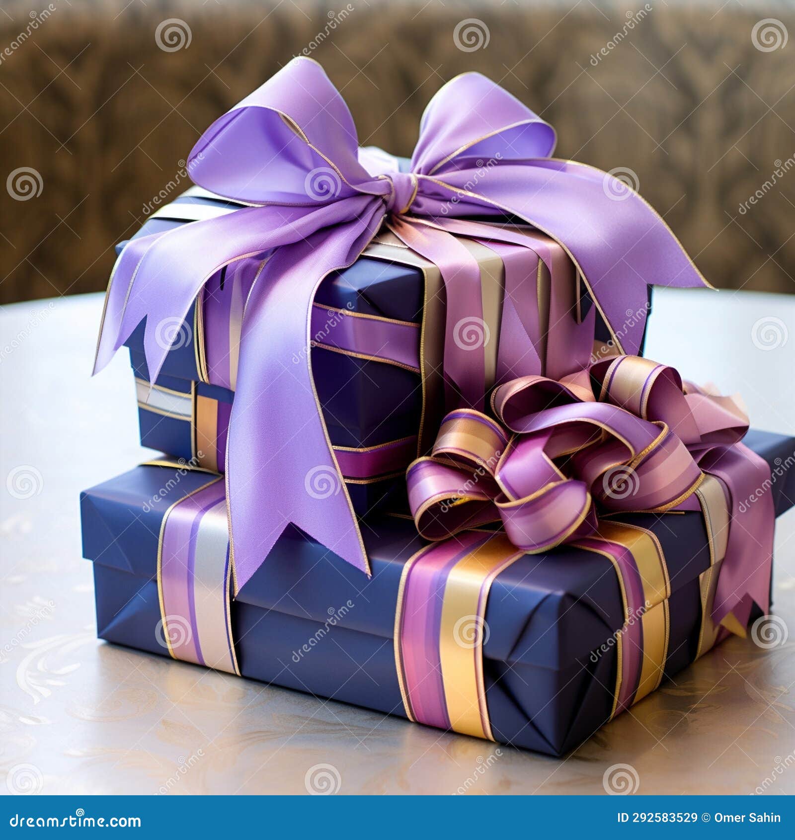 Visually Stunning Gift Presentation with Ribbons, Wrappings, and ...