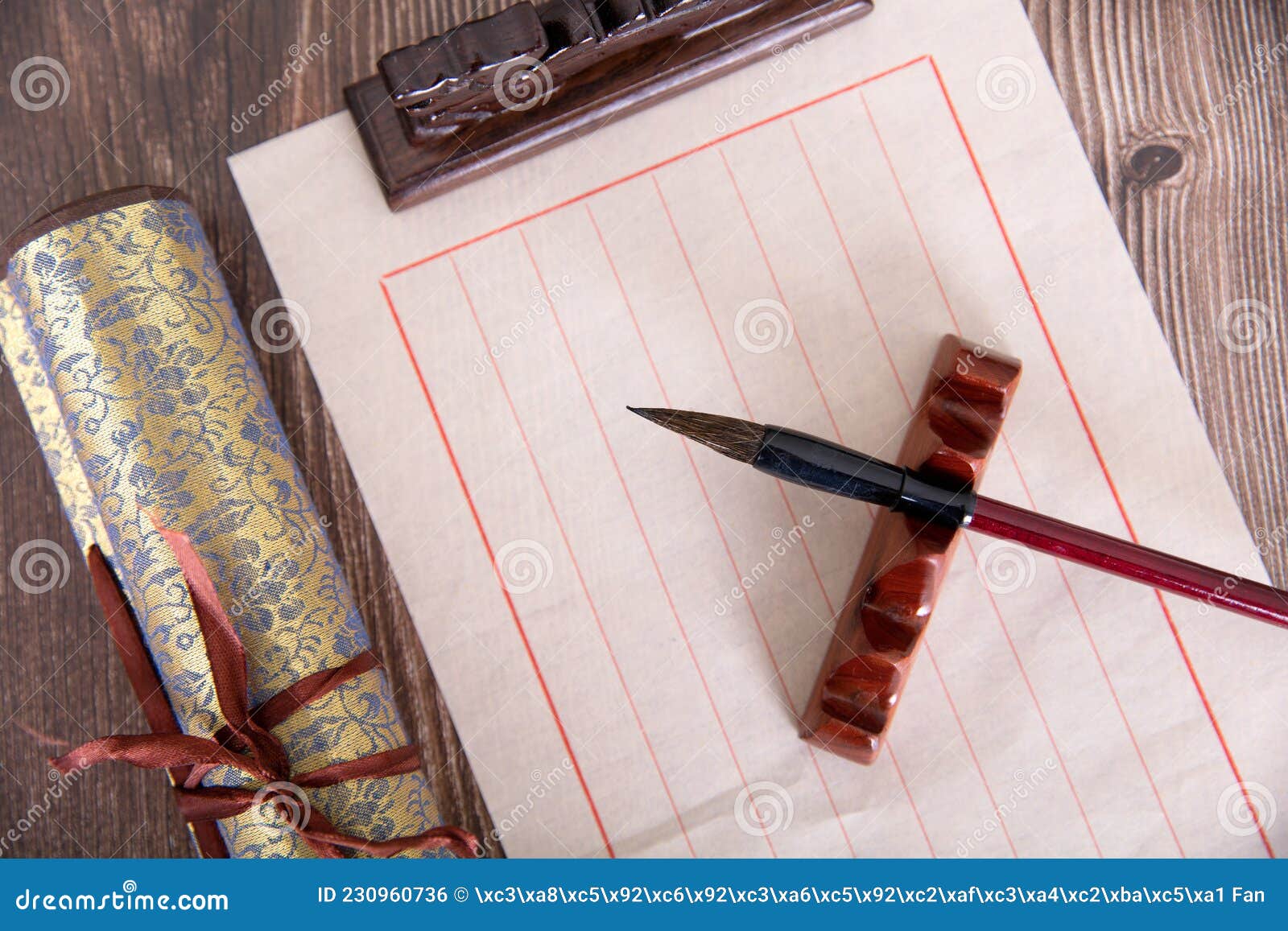 Get Ready To Practice Calligraphy Stock Photo - Image of ready, writing ...