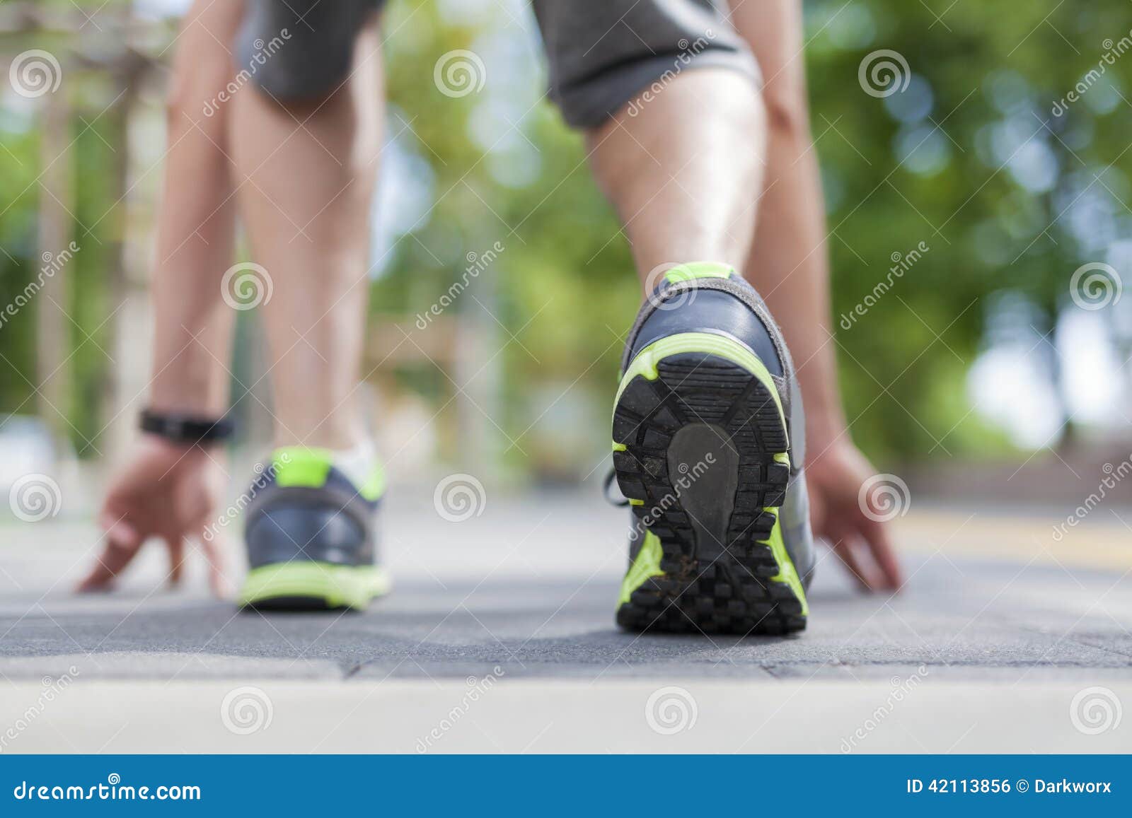 Get ready to run stock photo. Image of preperation, bokeh - 42113856