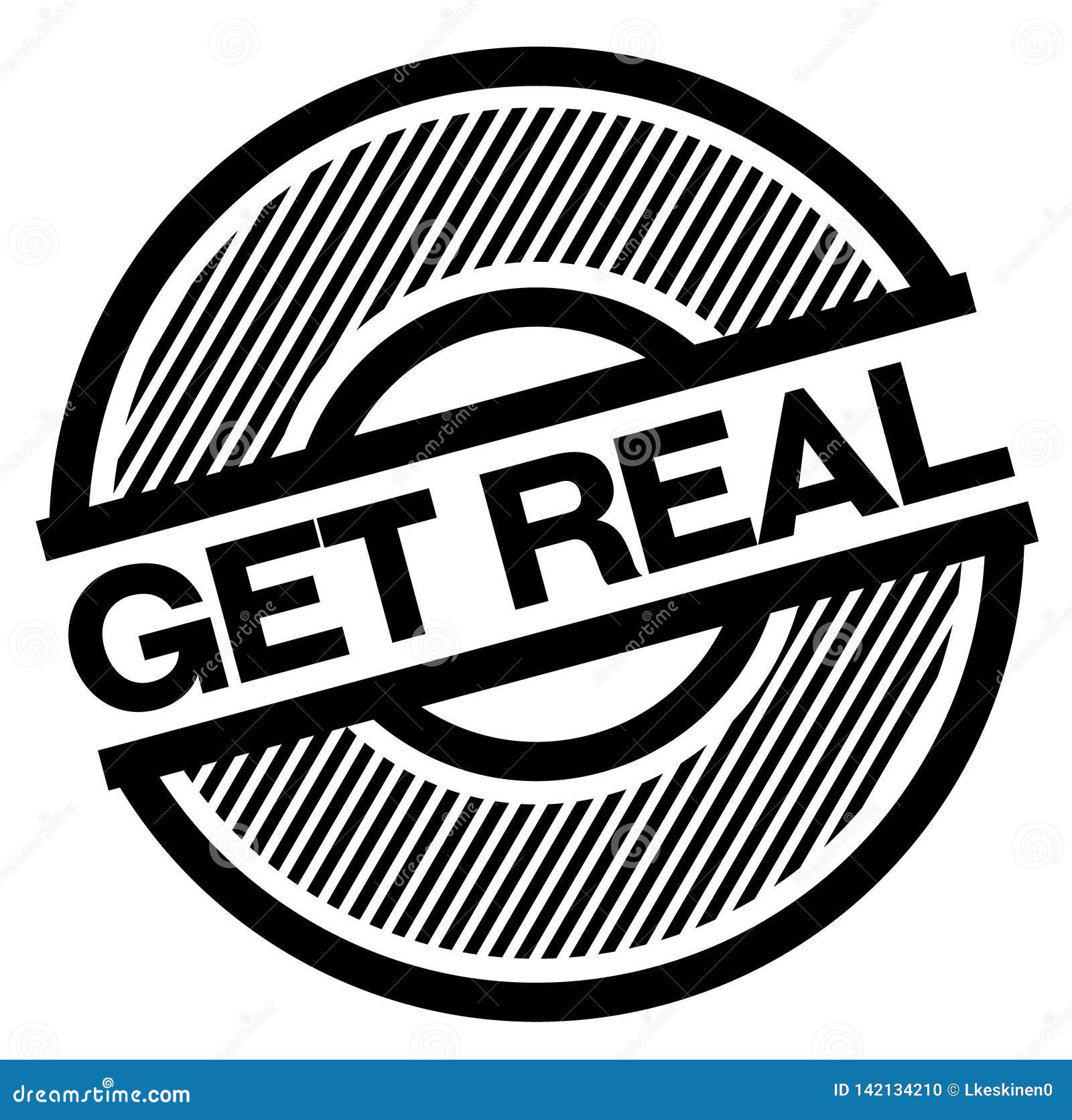 Get real stamp on white stock vector. Illustration of real - 142134210