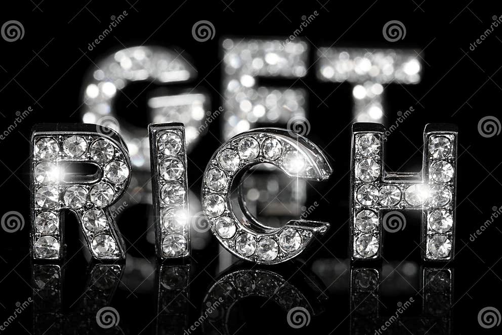Get rich stock image. Image of money, expression, wealth - 13974605