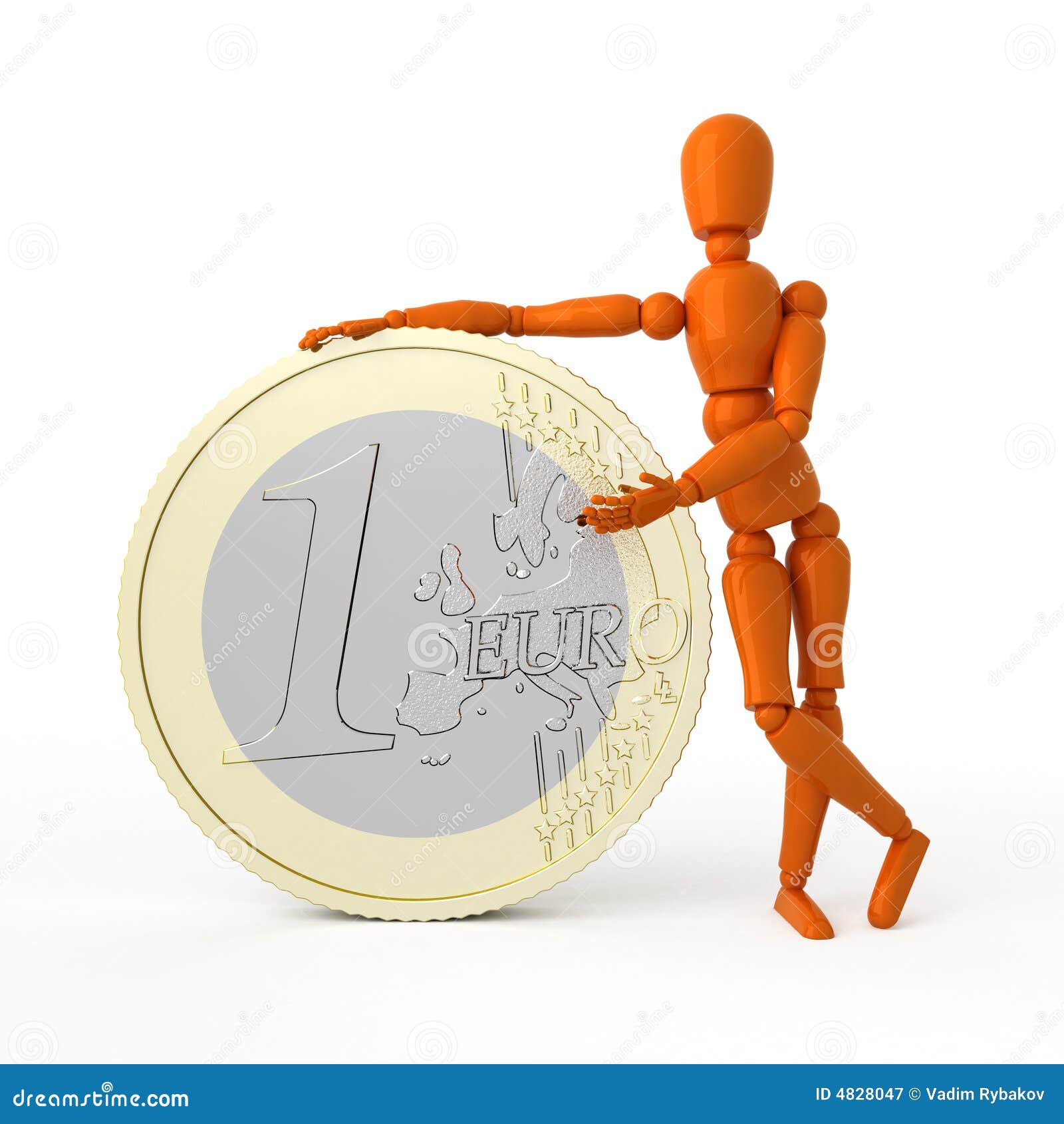 Get rich! stock illustration. Illustration of metal, digital - 4828047