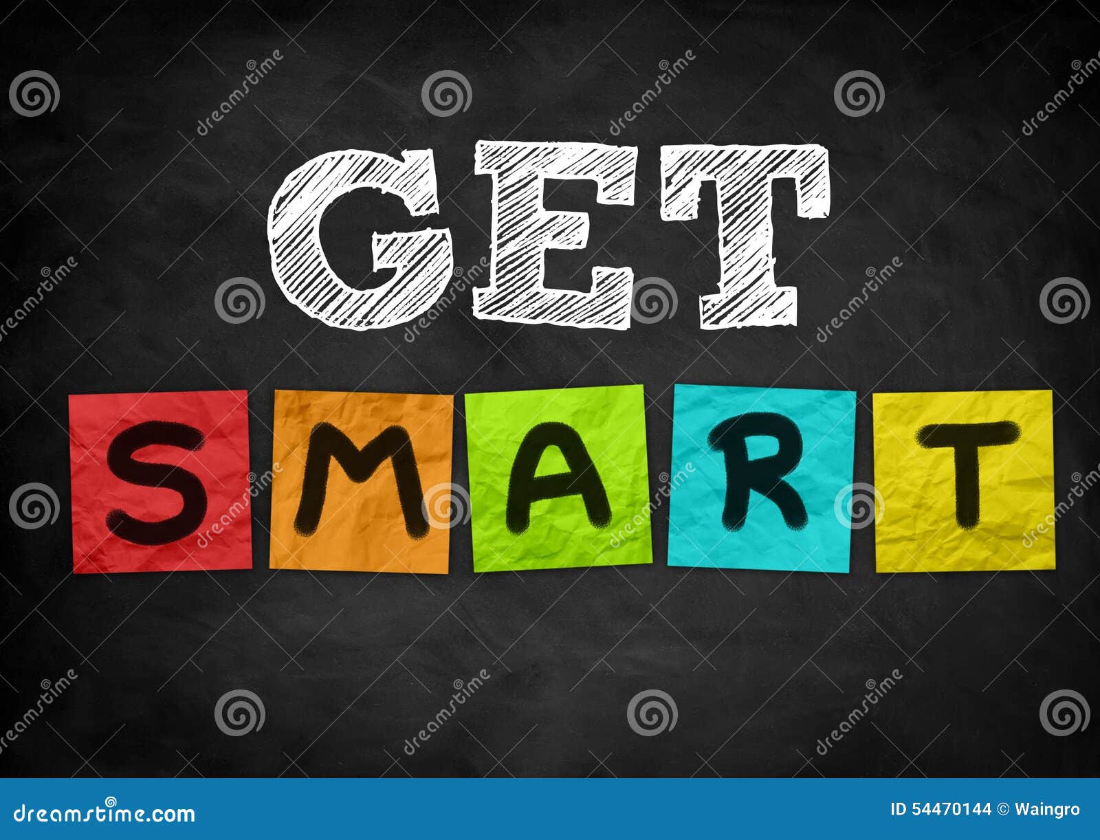 Get smart stock illustration. Illustration of clever - 54470144