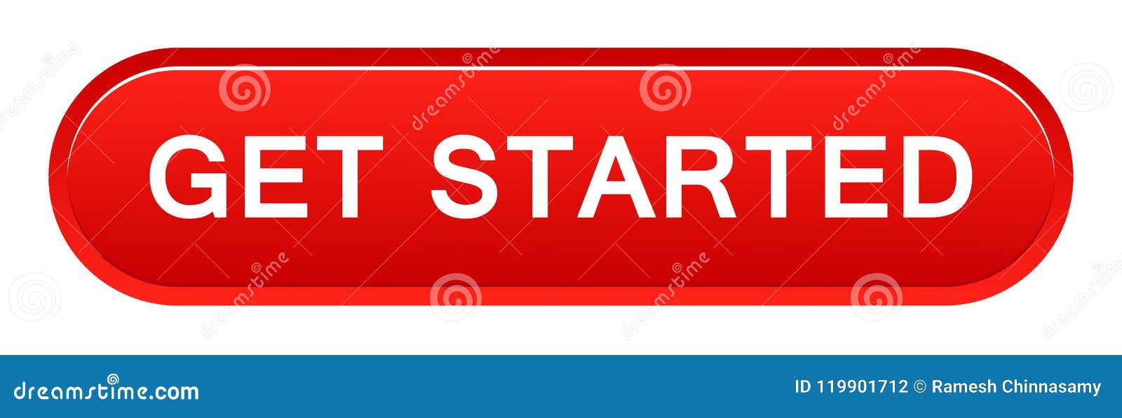 Get started button stock vector. Illustration of button - 119901712