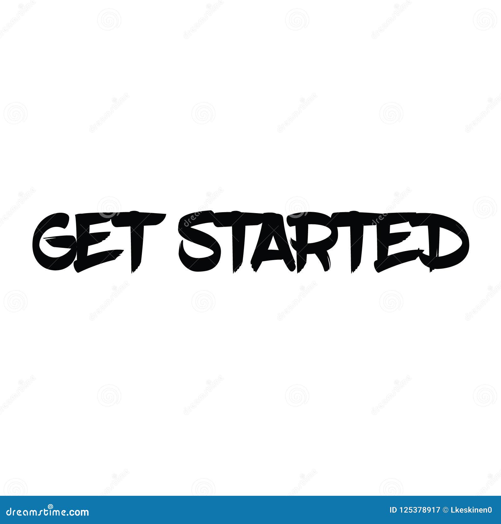 Get started rubber stamp stock vector. Illustration of ready - 125378917