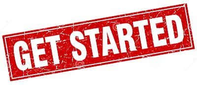 Get started stamp stock vector. Illustration of stamp - 125006895