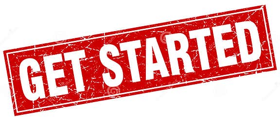 Get started stamp stock vector. Illustration of stamp - 125006895