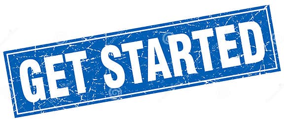 Get started stamp stock vector. Illustration of stamp - 125214950