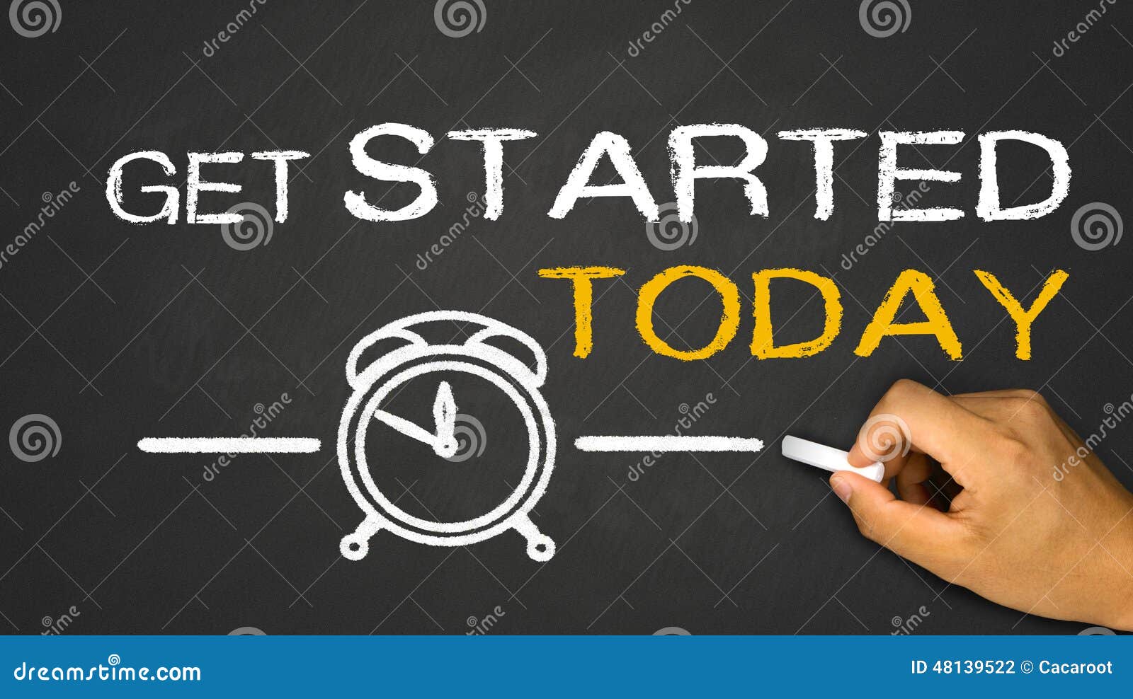 Get started today stock photo. Image of innovation, start - 48139522