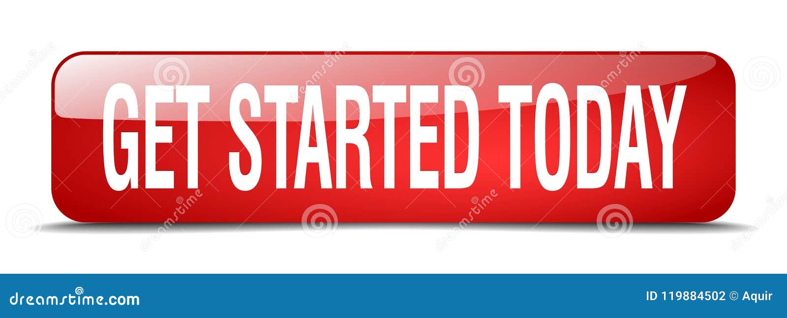 Get started today button stock vector. Illustration of design - 119884502