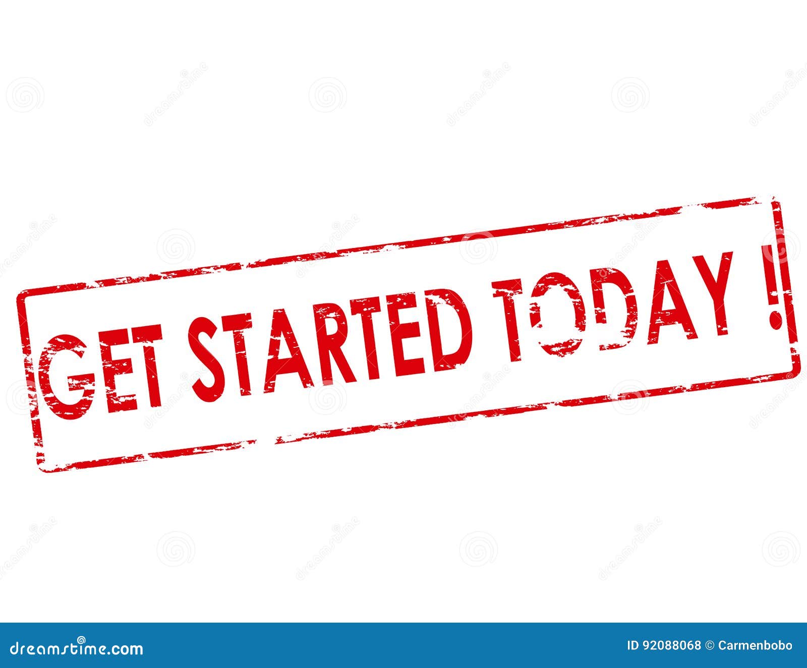 Get started today stock illustration. Illustration of attain - 92088068