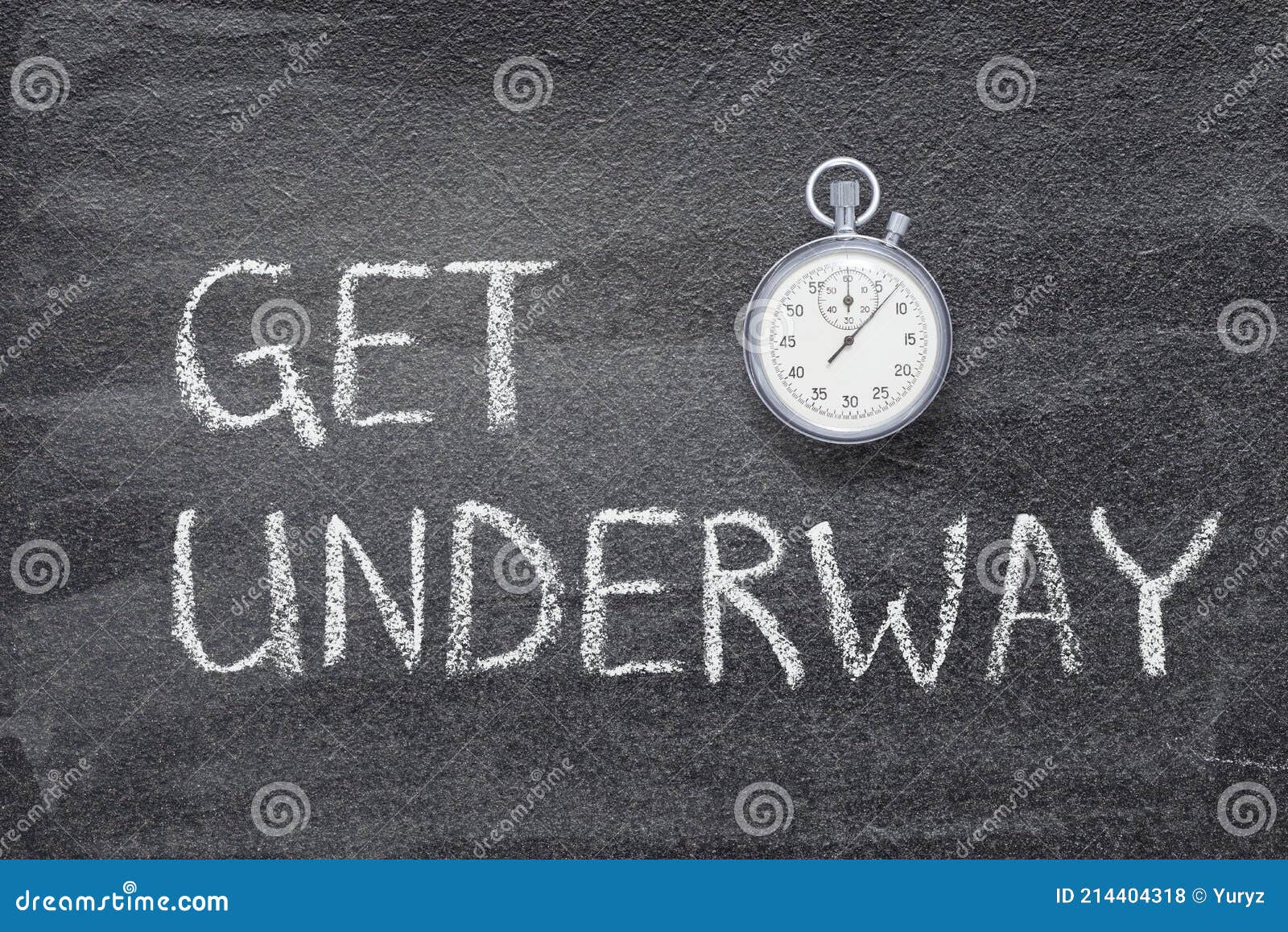 Get underway watch stock photo. Image of chalkboard - 214404318