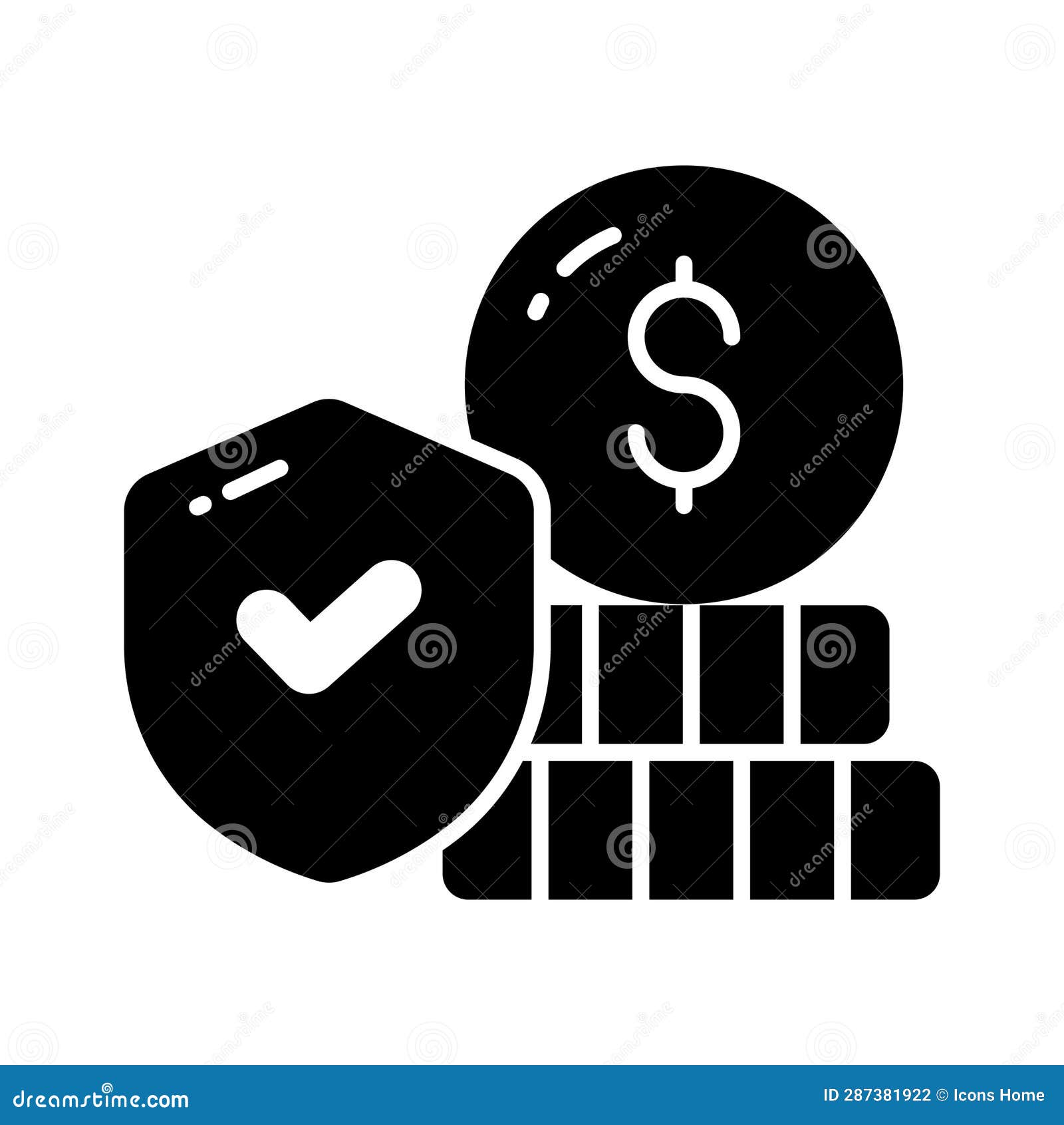 Get this Visually Appealing Vector of Financial Security, Ready To Use ...